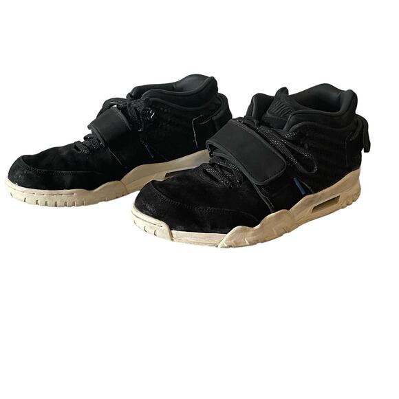 Nike | Shoes | Mens Nike Black White Air Trainer V Cruz Lace Up Sneaker ...
